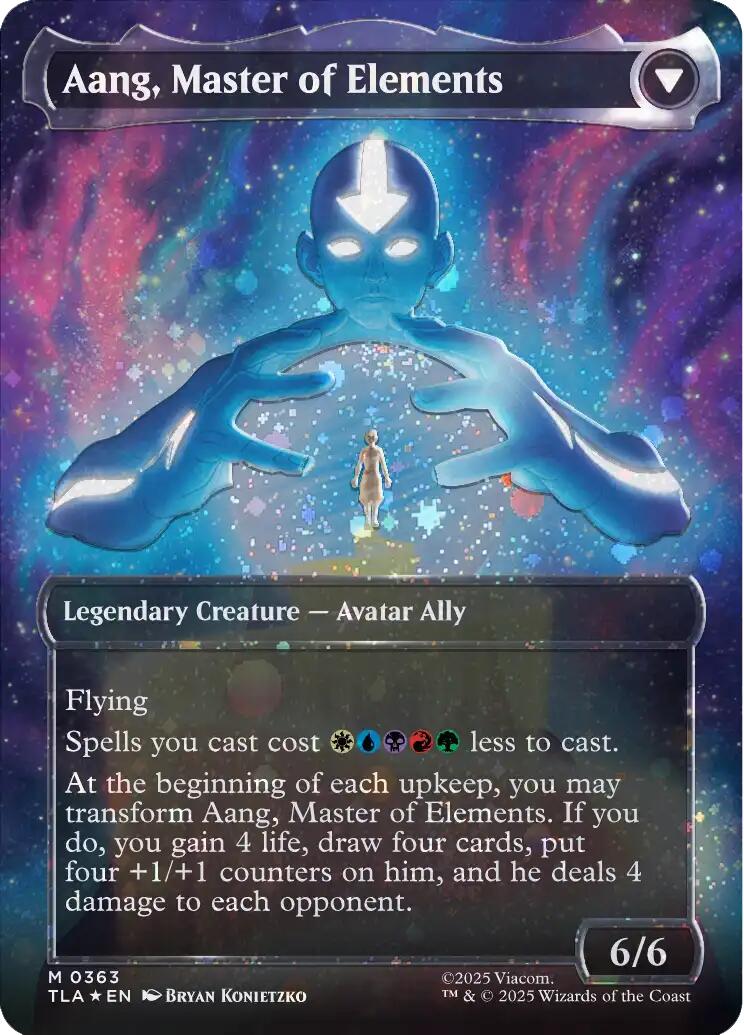 Avatar Aang (Raised Foil) [Avatar: The Last Airbender] — HFX Games