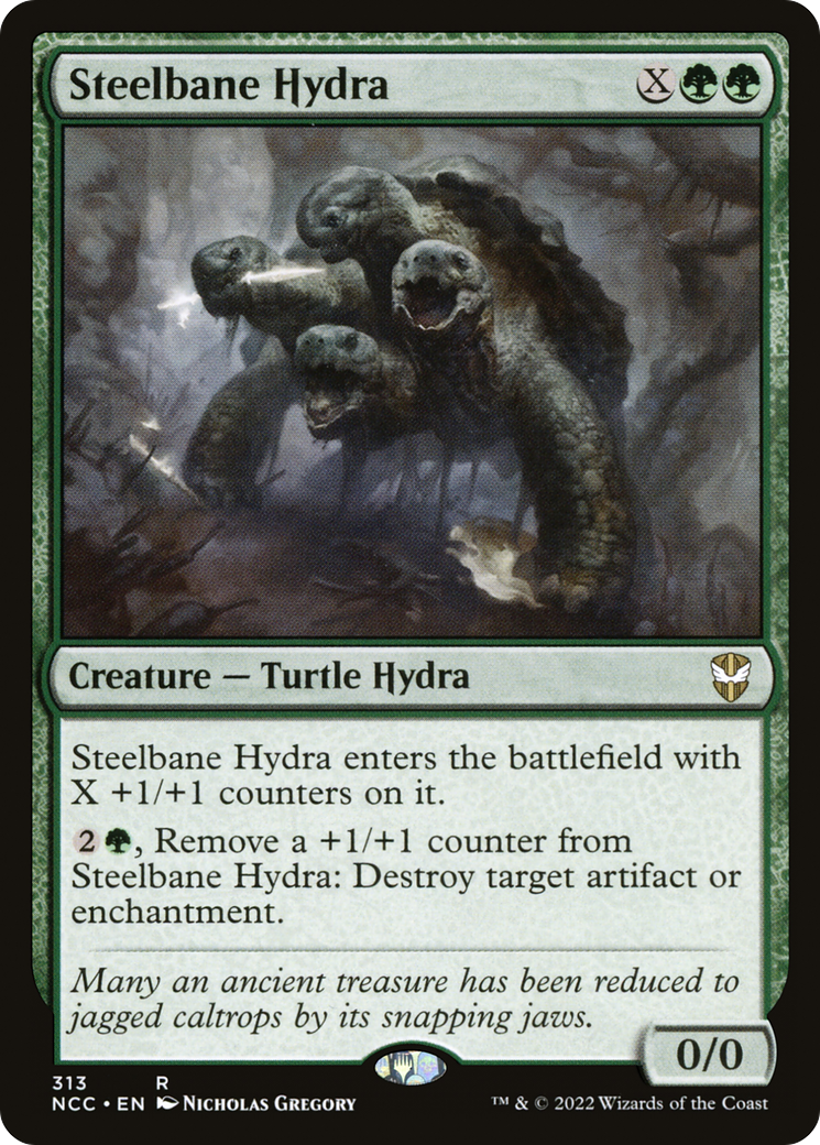 Steelbane Hydra [Streets of New Capenna Commander] — HFX Games